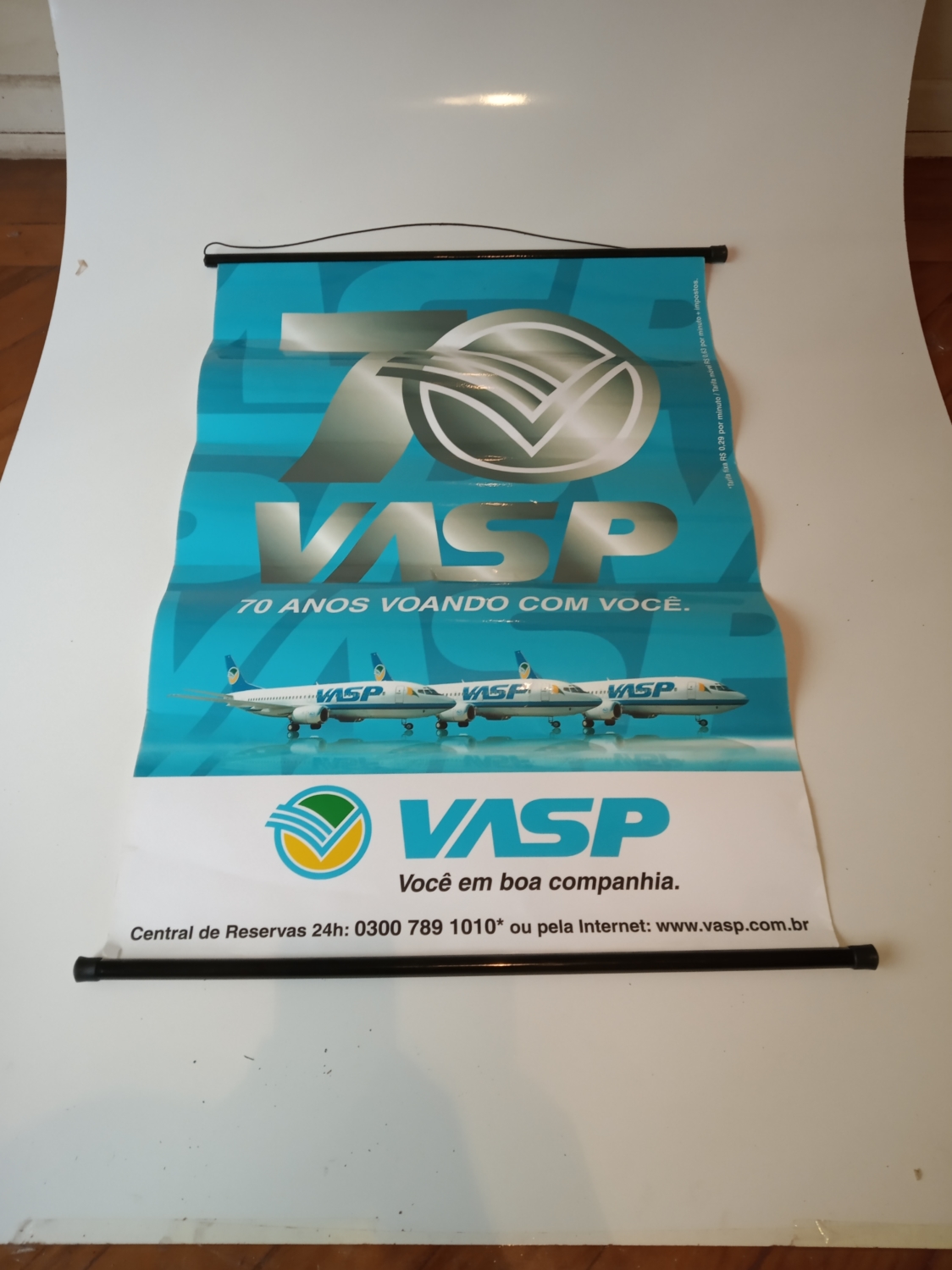 Banner 70 Vasp – Coleção Vasp